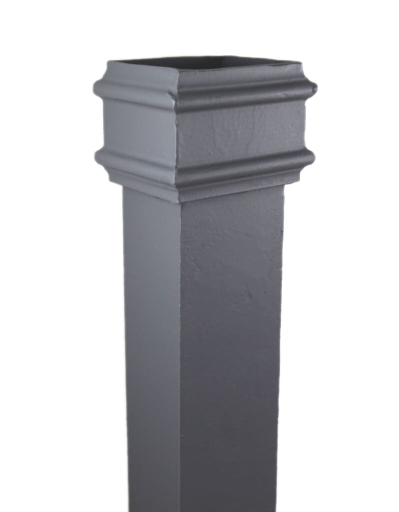 Rectangular cast iron downpipes - cast iron rectangular pipes
