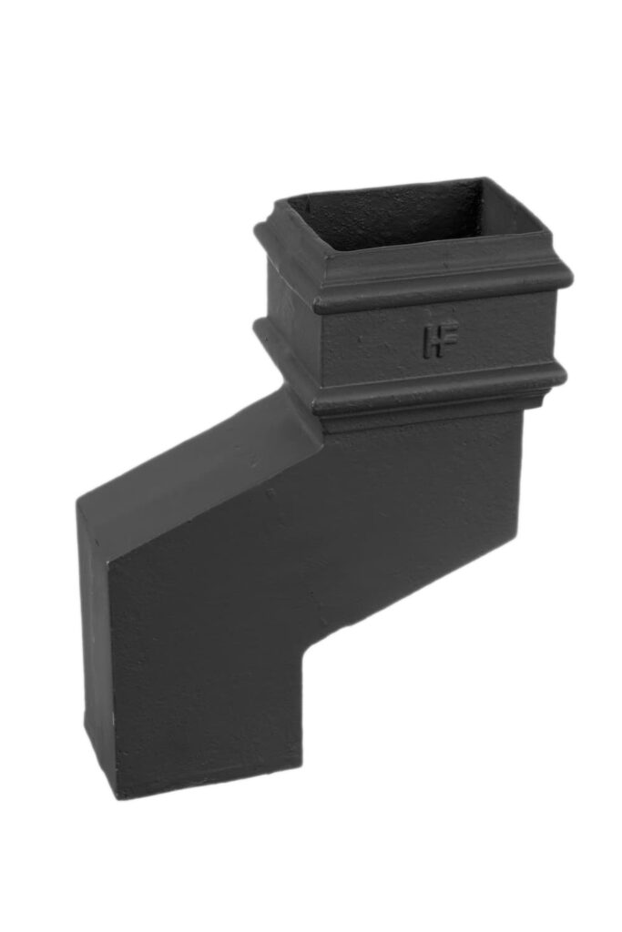Rectangular cast iron downpipes - cast iron rectangular pipes