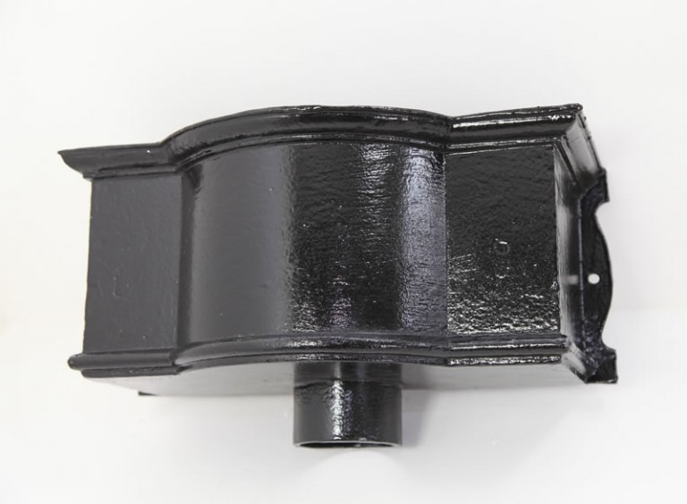 Cast iron hopper heads - cast iron rainwater heads - ornamental heads
