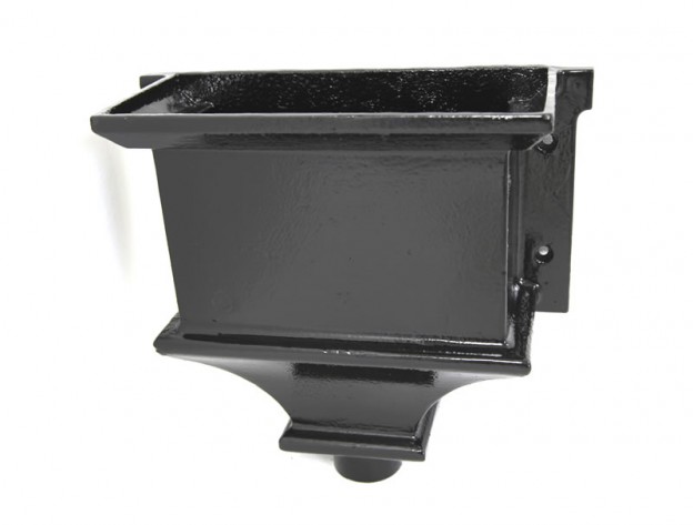Cast iron hopper heads - cast iron rainwater heads - ornamental heads