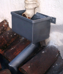 Cast iron rainwater Lead Hopper Bespoke