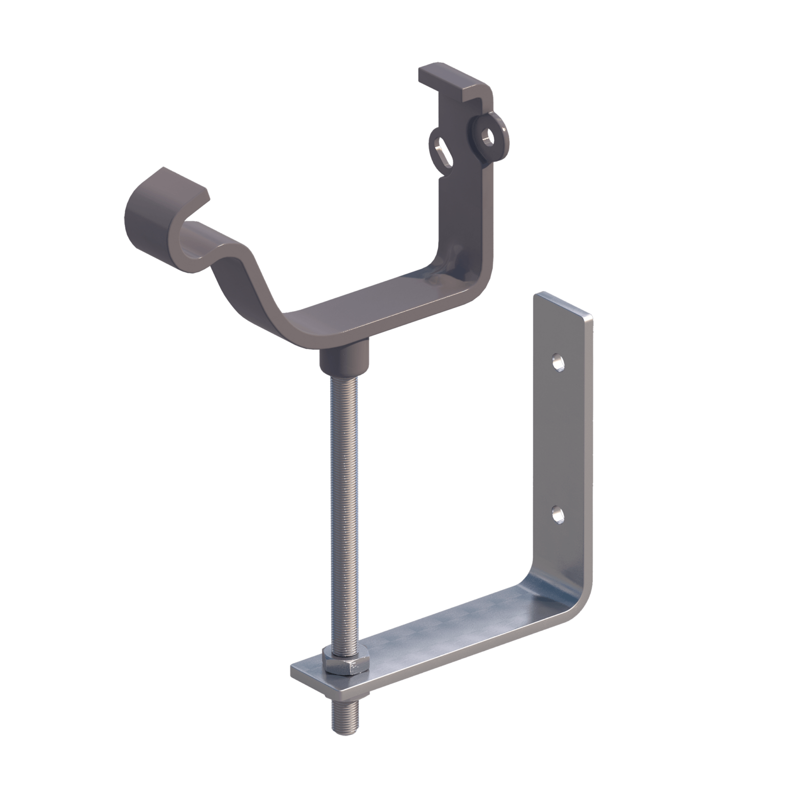 Lindab Rainline fascia rise and fall adjustable gutter bracket