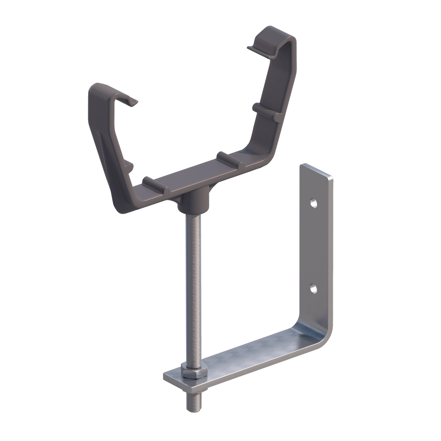 Osma squareline fascia rise and fall adjustable gutter bracket