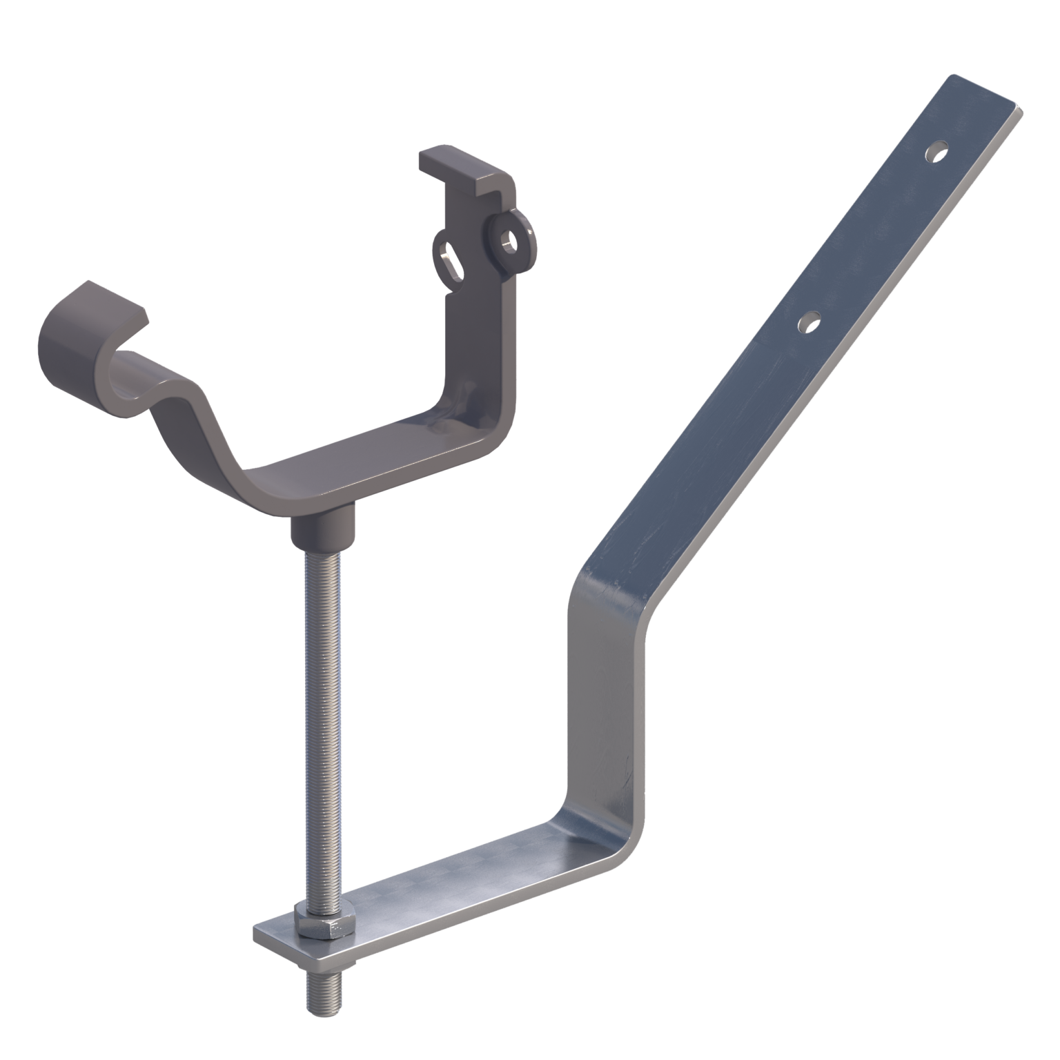 Lindab Rainline Half Round Top Rafter Rise and Fall Gutter Bracket